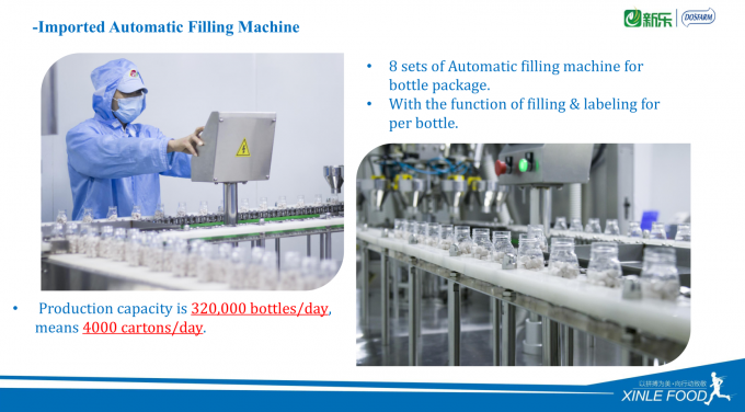 China Guangdong Xinle Foods Co.,Ltd. factory production line
