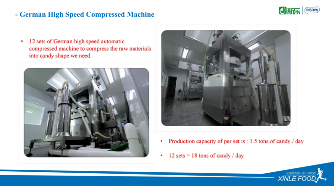 China Guangdong Xinle Foods Co.,Ltd. factory production line