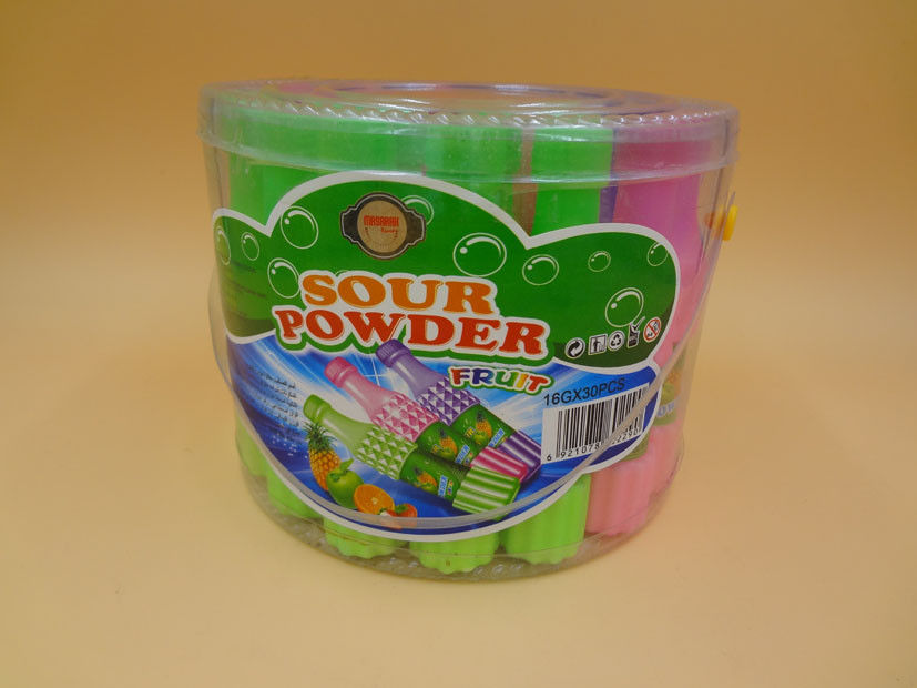 Fruity Vitamin Sugar Powder Candy Straws Colored Low Calorie Milk ...