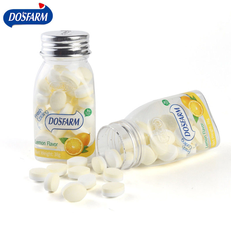 Customized Mints Lemon Flavor Fresh Cooling Sugar Free Vitamin C ...