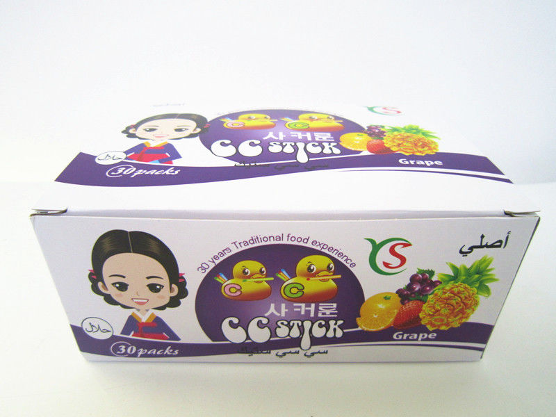 14.4g CC stick Sweet And Sour CC Stick Candy Deep In Grape Flavor ...