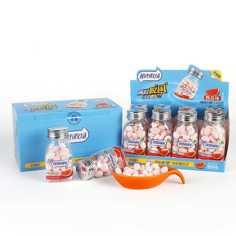 Watermelon Flavor Sugar Refreshing Free Fat Free Candy With 12 Months ...