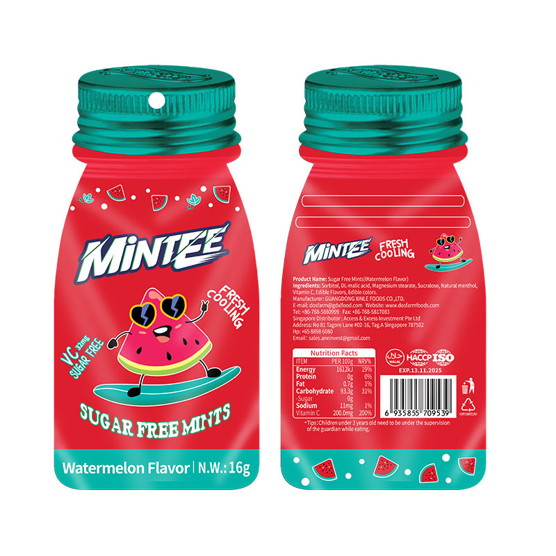 Sugar-Free Mint Drops Candy - Custom Flavors & Packaging