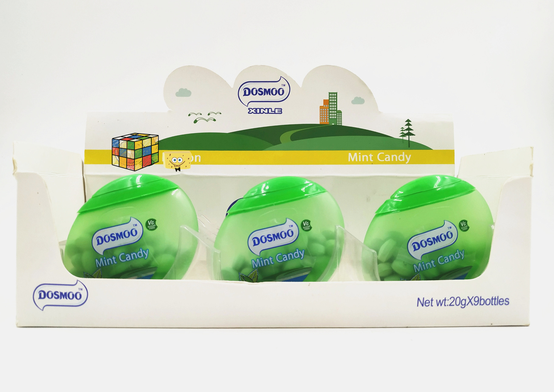 20g Sugar Free Mint Candy Refreshing , Rich in Vitamin C Healthier ...