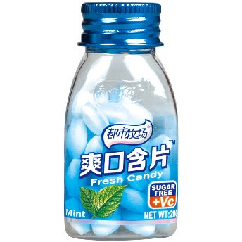 OEM Available Super Cool Mint Candy Vitamin C Sugar Free Mints Packed ...