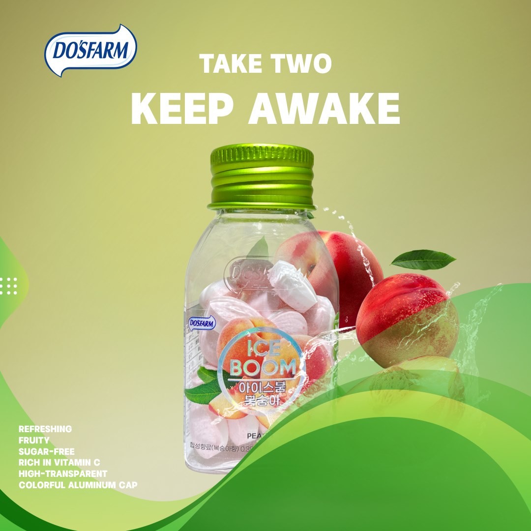 Patent Triangle Bottle Zero Sugar Vitamin C Tablets Multi Flavors